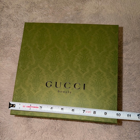 Gucci | Other | Gucci Beauty Olive Green Decorative Box New Embossed ...